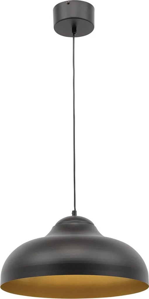 Desolo, 40x130x40cm závěsná 1 černý