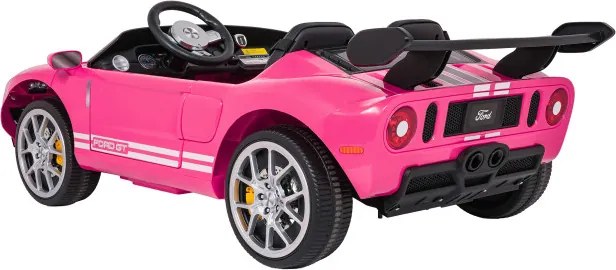 Elektrické autíčko Ford GT růžové