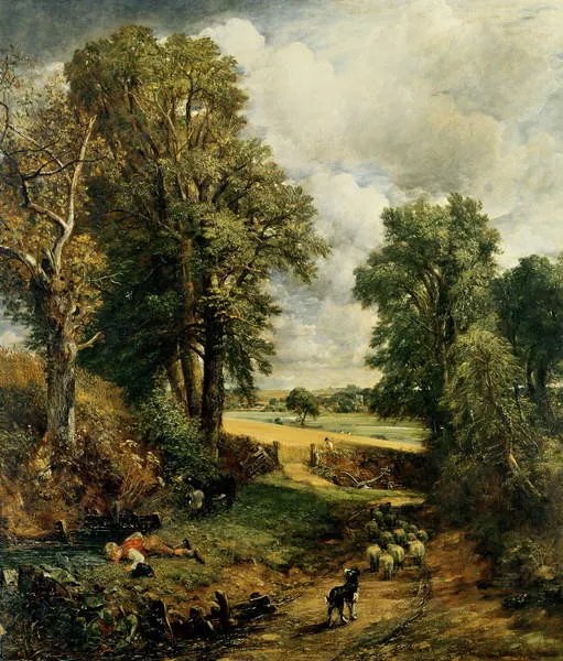 John Constable - Obrazová reprodukce The Cornfield, 1826, (35 x 40 cm)