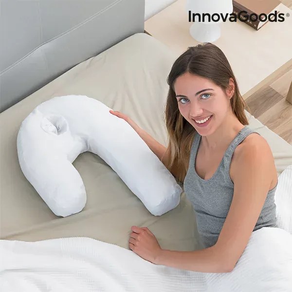 Ergonomický boční polohovací polštář ve tvaru U - InnovaGoods