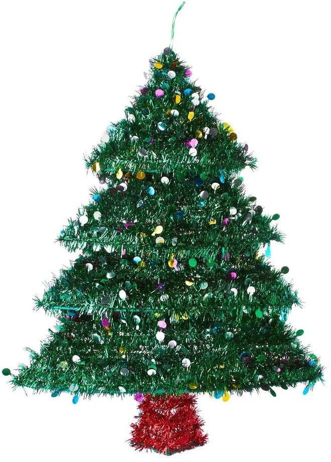 X-MAS Stromek z vánočních řetězů 57 cm - zelená