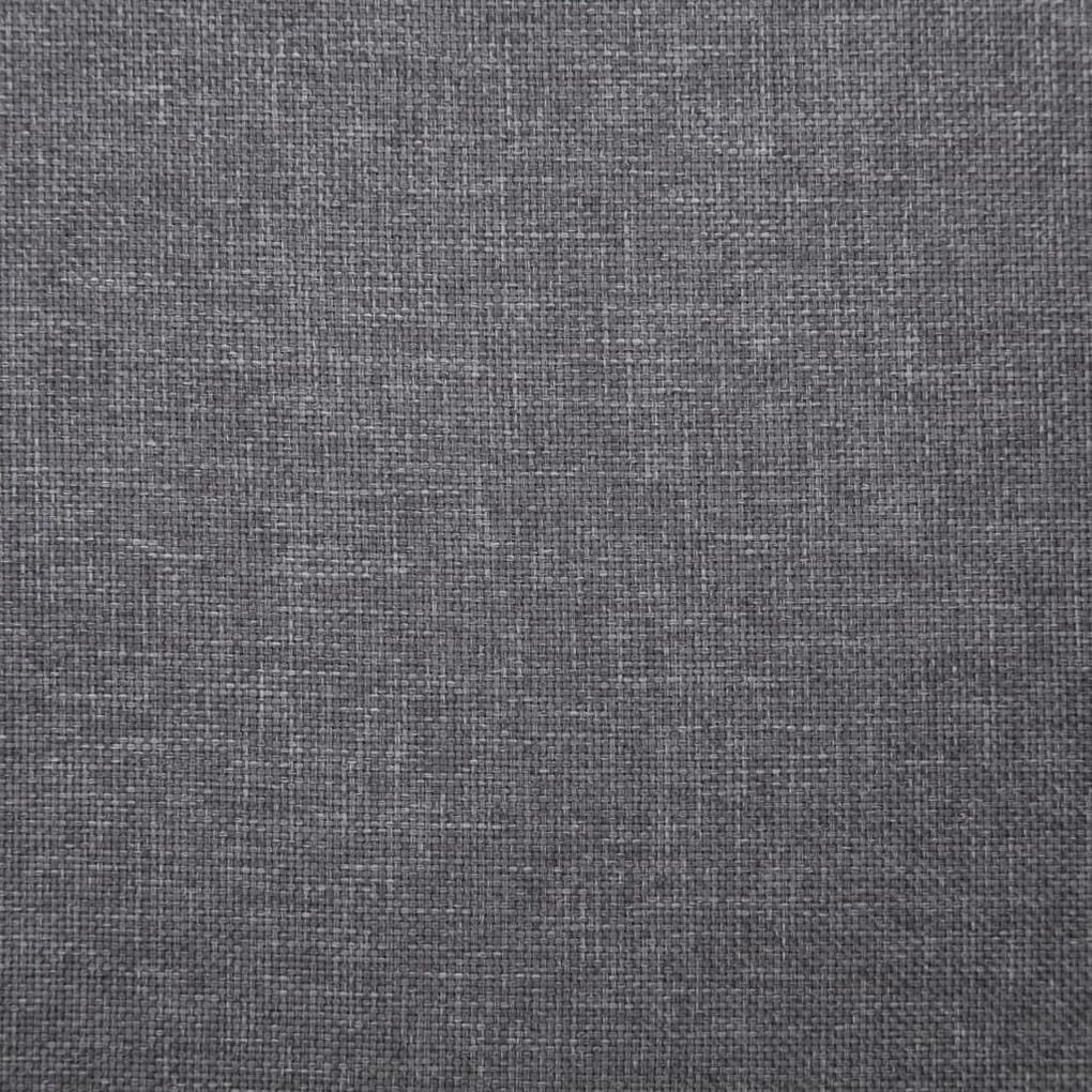 vidaXL Lavice 139,5 cm polyester [281335] Barva: světle šedá