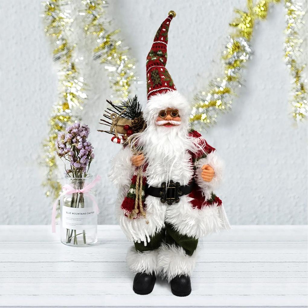 Tutumi, vánoční Santa Claus 44cm KL-21X38A, vícebarevné, CHR-06978