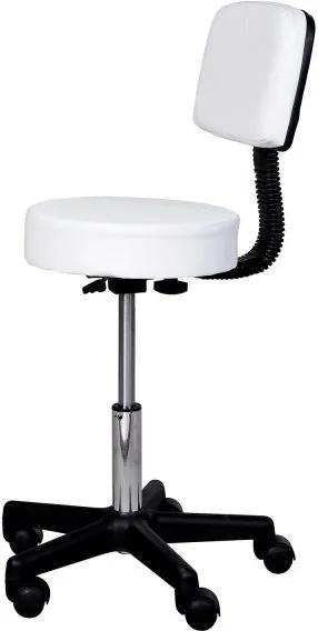 Pracovní židle s opěradlem Angie CL-1331 | bílá