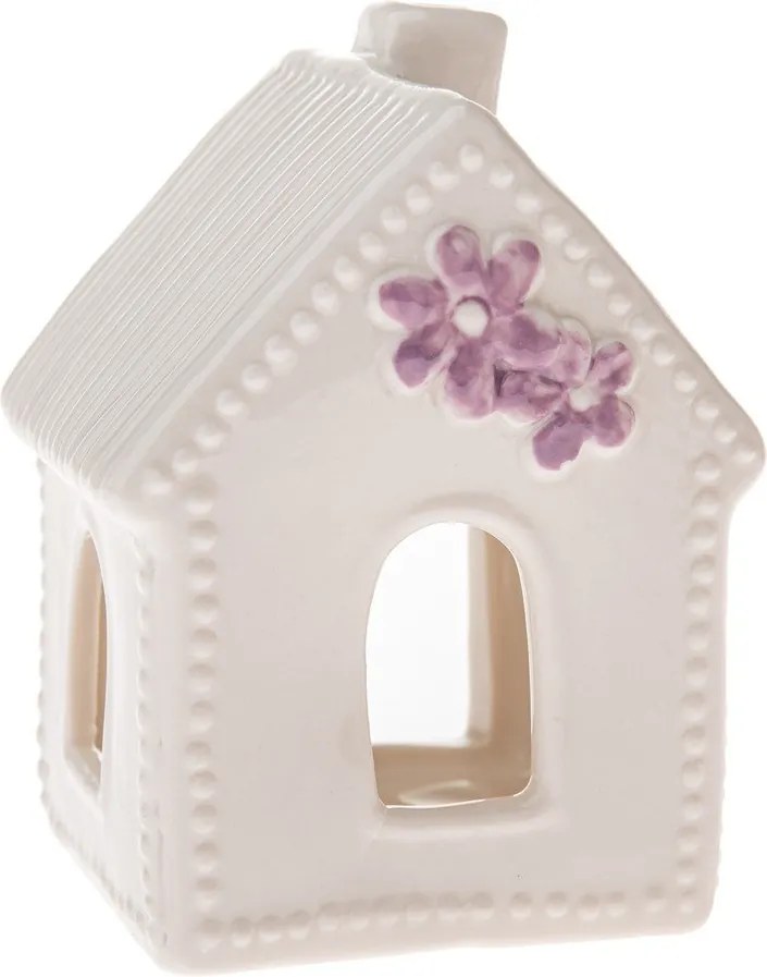 Porcelánový svícen na čajovou svíčku House – Dakls