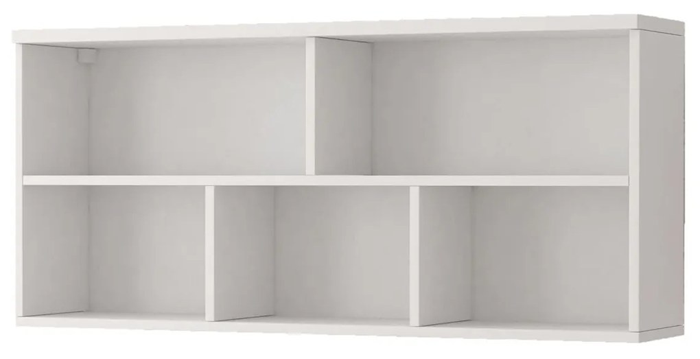 Bílá sestava do dětského pokoje Emili Varianta: S šatní skříní 120x193 cm, Barva úchytek: Růžová