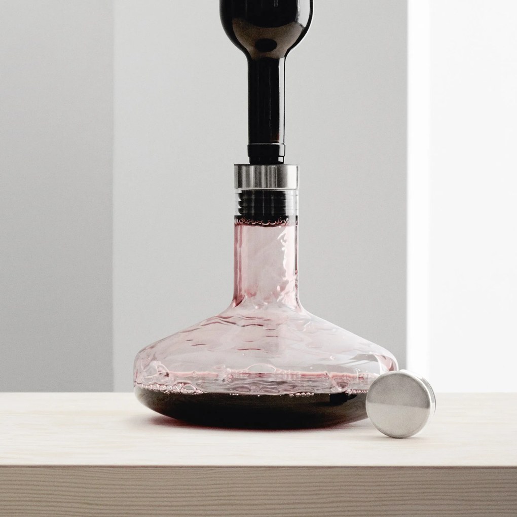 Dekantační karafa Wine Breather Deluxe, Steel – AUDO COPENHAGEN