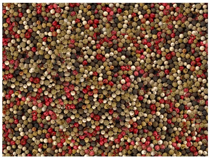 Fototapeta - Mosaic of colored pepper