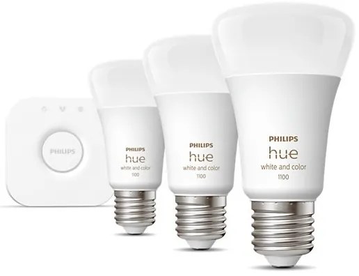 Základní sada Philips Hue WACA 3xE27/9W/230V 2000-6500K + zařízení k propojení