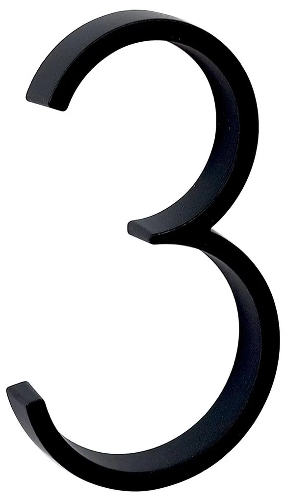 Richter RN.125V.3.CE číslo "3" černé Černá