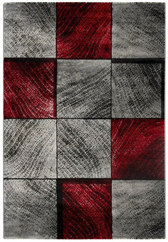 Ayyildiz, Kusový koberec Plus 8003 red, 120x170, červená, chodba / předsíň