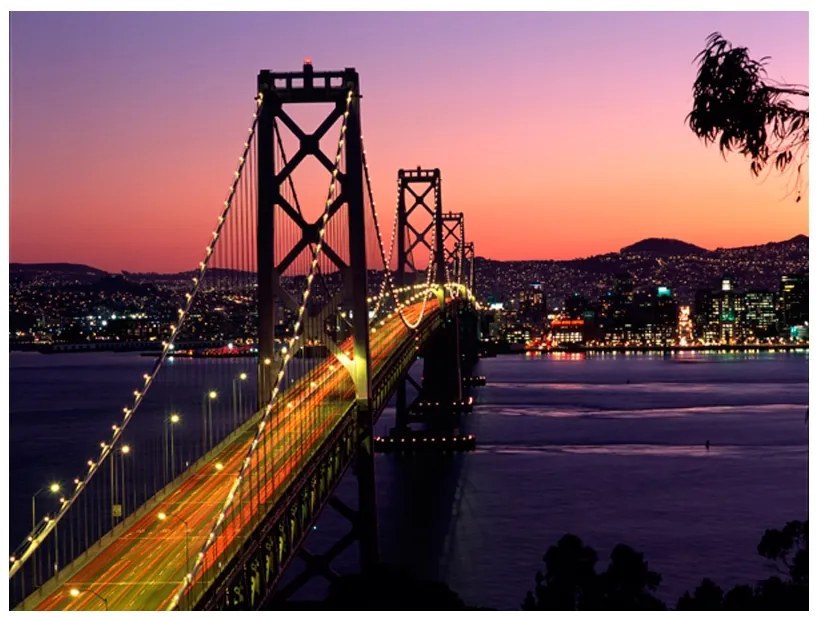 Fototapeta - Charming evening in San Francisco