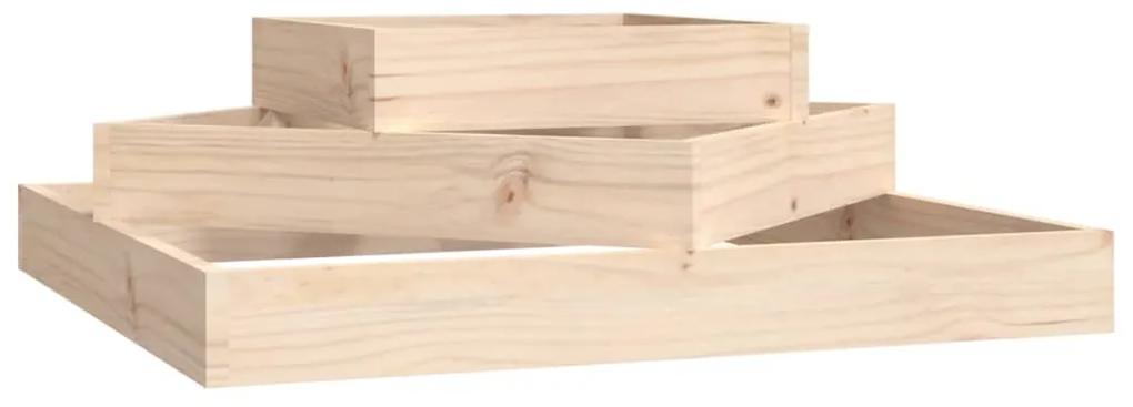 vidaXL Truhlík 83 x 83 x 27 cm masivní borové dřevo