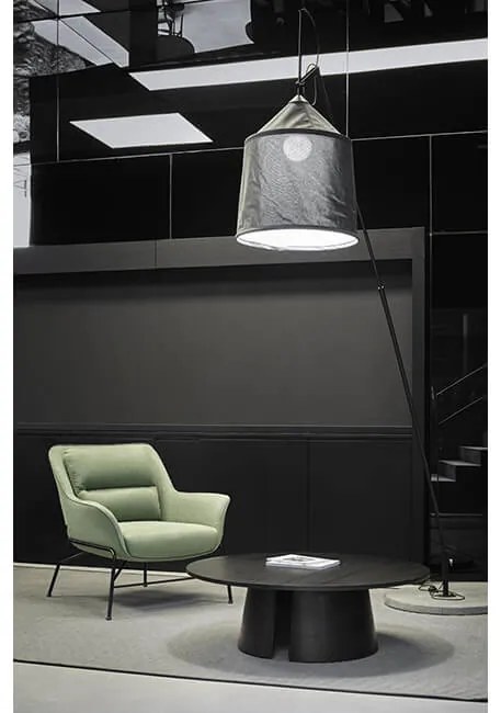 Konferenční stolek cep černý 110 x 110 MUZZA