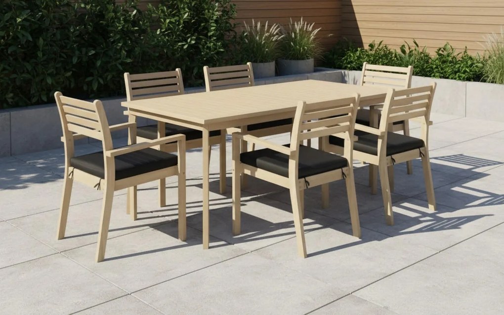 XXXLutz ZAHRADNÍ SESTAVA dřevo, plast Ambia Garden - Online Only zahradní nábytek - 001254004602