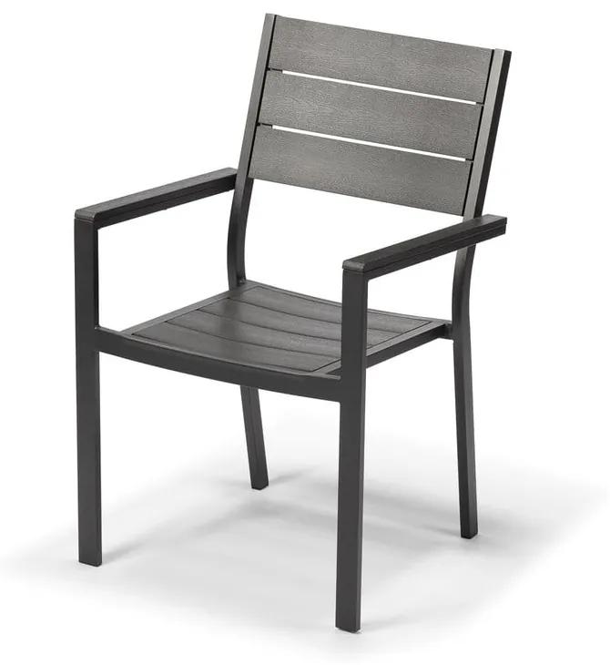 BonamiZahradní židle v antracitově šedé barvě Timpana Panto