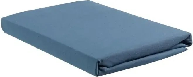 Beddinghouse Jersey kvalitní bavlněné prostěradlo, modré (Kvalitní bavlněné jersey prostěradlo)