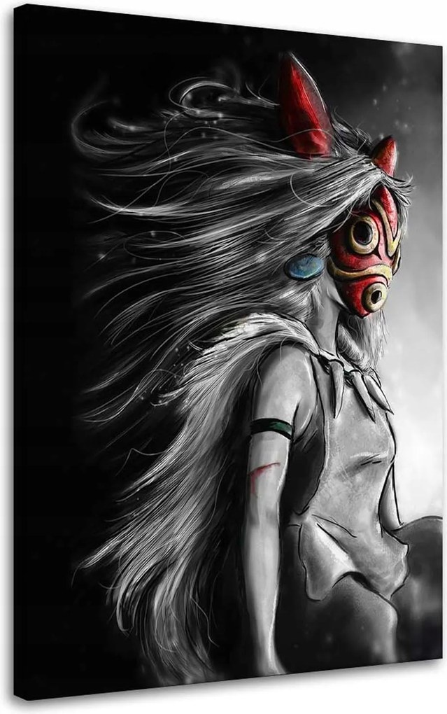 Obraz na plátně, Princezna Mononoke Anime 70x100