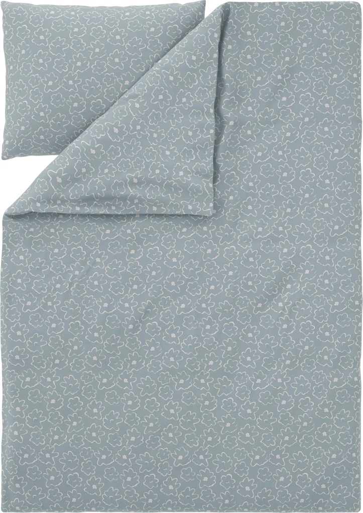 Livarno® Ložní povlečení z mikrovláknitého saténu, 140 x 200 cm, 70 x 90 cm (modrá)