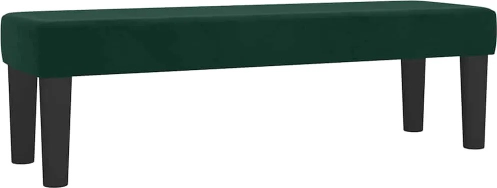 Box spring postel s matrací tmavě zelená 200x200 cm samet 3137986