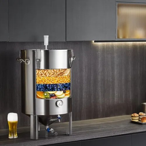 Nerezová konvice 1151,4 l pivní varný fermentor
