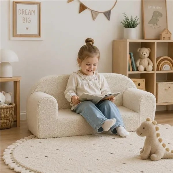 Dětská pohovka New Baby Teddy cream
