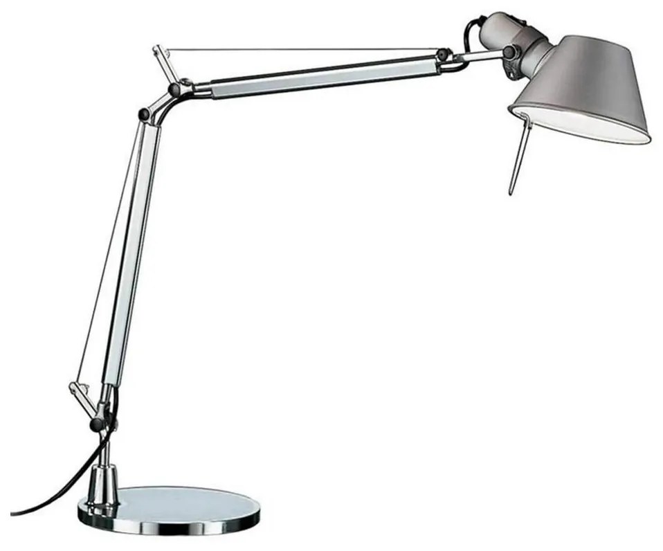 ARTEMIDE | Artemide AT0098A+AT0098B - LED Stmívatelná stolní lampa TOLOMEO MIDI 1xLED/9W/230V | AT0098