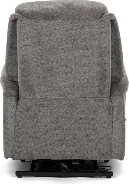Polohovací křeslo šedé, elektrické TV-Q8575 GREY2