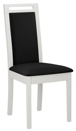 Čalouněná jídelní židle Heven VI, Barva dřeva: bílá, Potah: Hygge D20