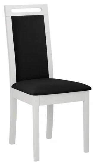 Čalouněná jídelní židle Heven VI, Barva dřeva: černý, Potah: Hygge D91