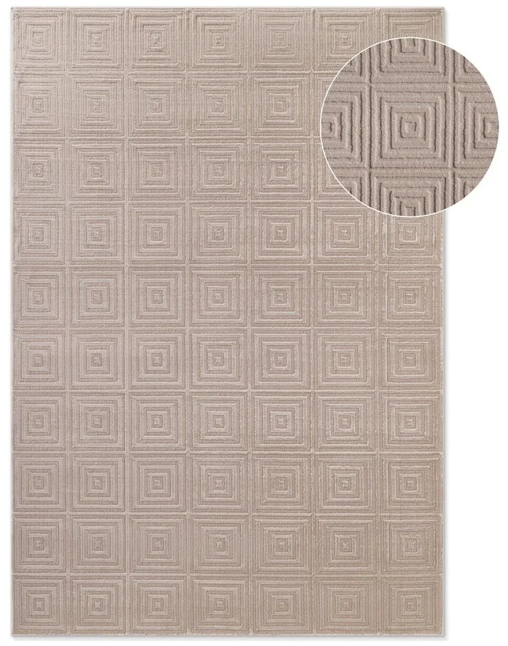 Béžový koberec 160x235 cm Perles Tourmaline – Elle Decoration