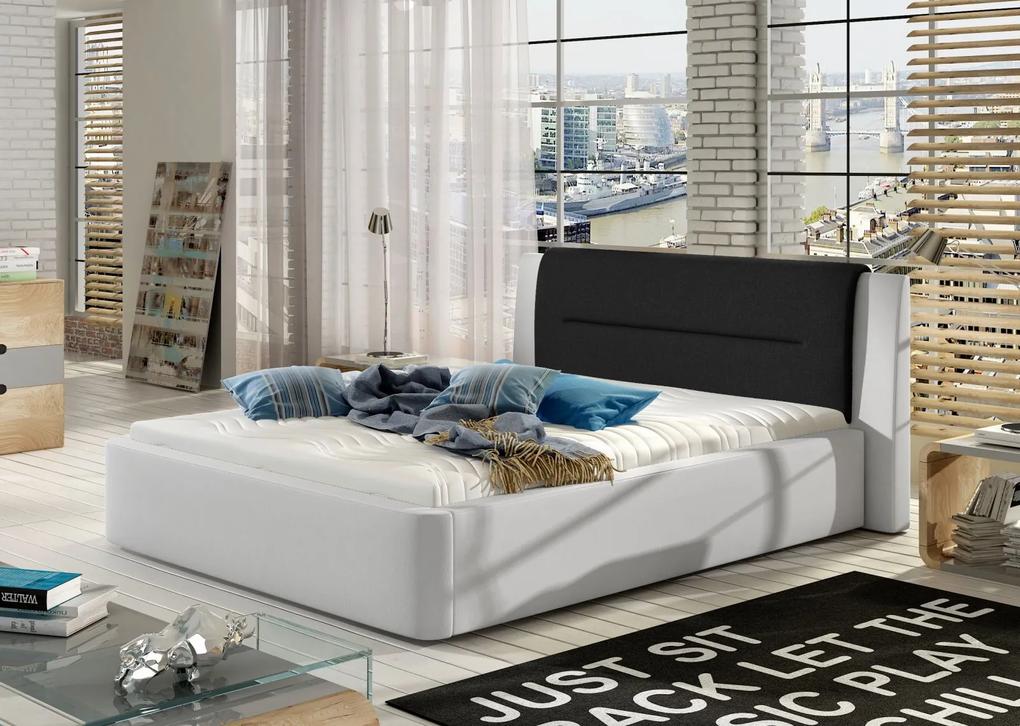 Čalouněná postel Primo s úložným prostorem 180x200 cm