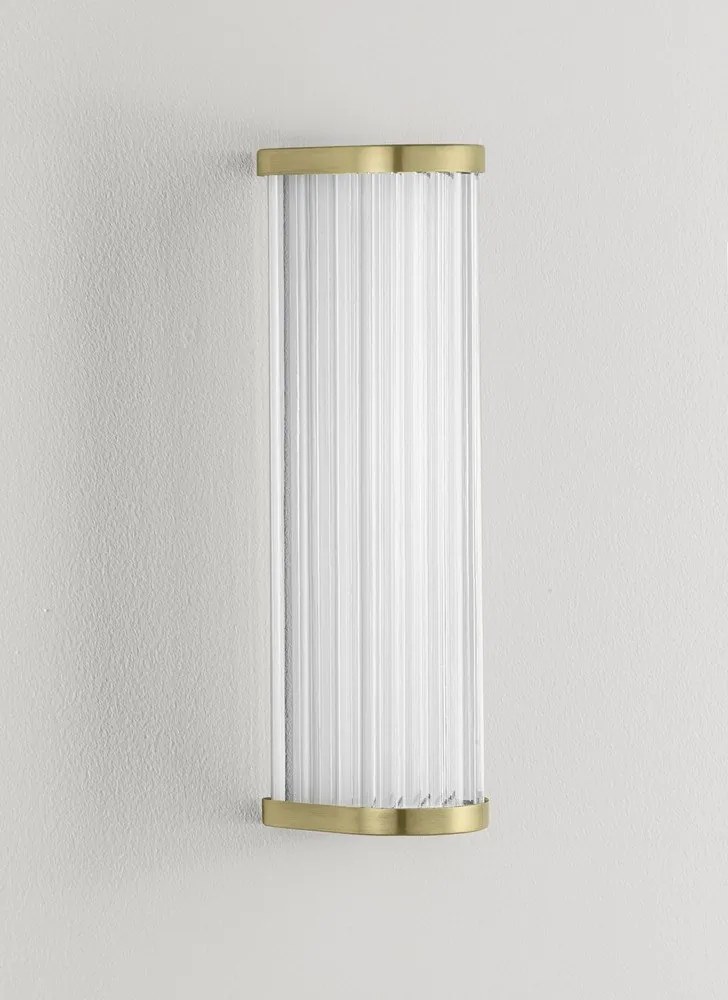 Kovové LED nástěnné svítidlo v matně zlaté barvě Vitree – Nova Luce