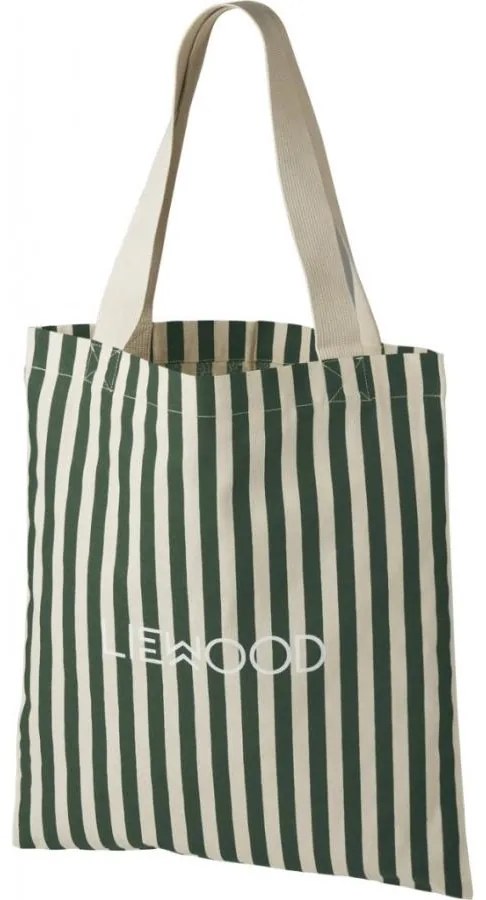 Malá taška LIEWOOD Tote Bag Stripe - Garden Green / Sandy