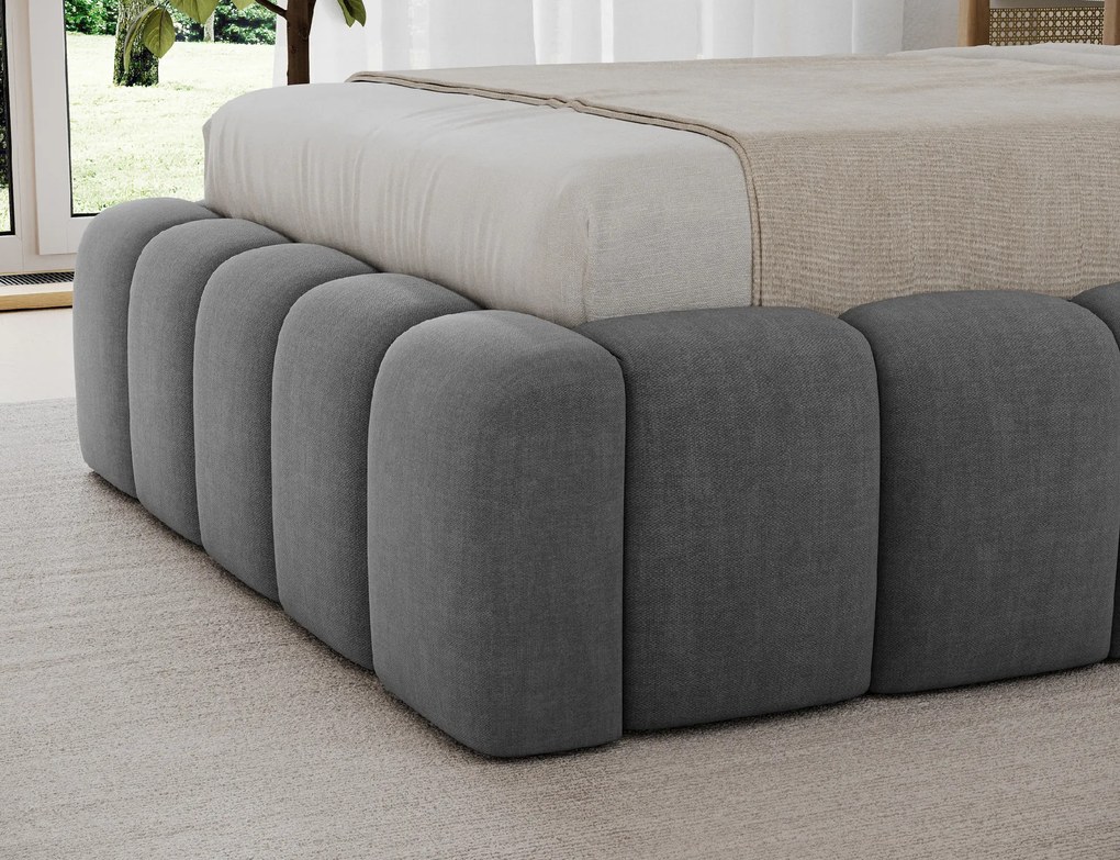 Postel Lamica 90x200 + Dřevěný rám/Standardní zdvih/kontejner
