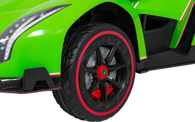 Elektrické autíčko Lamborghini Veneno zelené