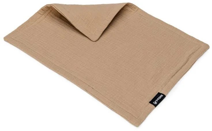 T-tomi Bio mušelínová plena pod hlavičku Beige