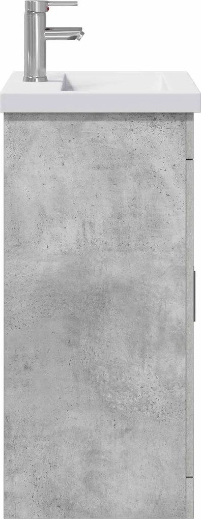 Sada koupelnového nábytku Betonově šedá 61 x 40 x 84,5 cm 3404353