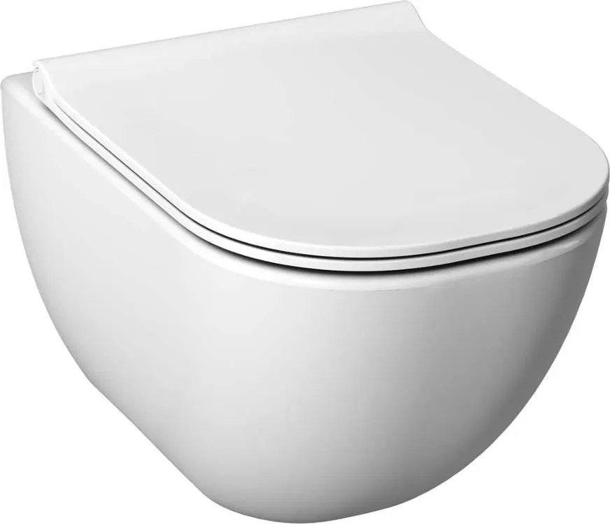 Jika Mio - Závěsné WC, Rimless, matná bílá H8207147570001