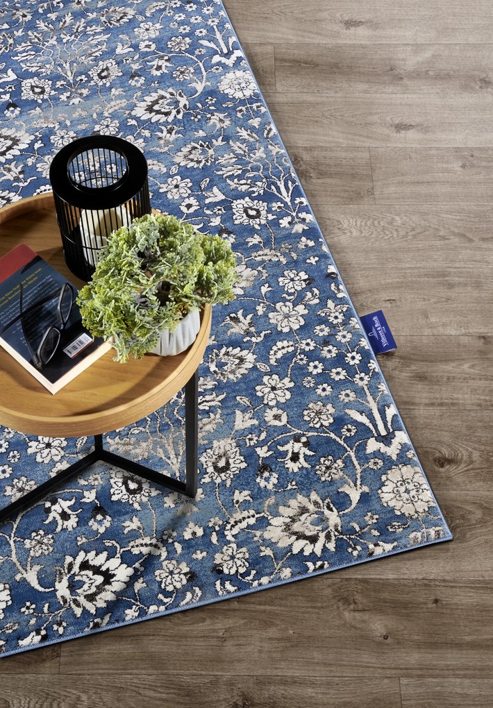 Villeroy & Boch Kusový koberec 106119 Blue, Cream, 160x235, modrá, ložnice