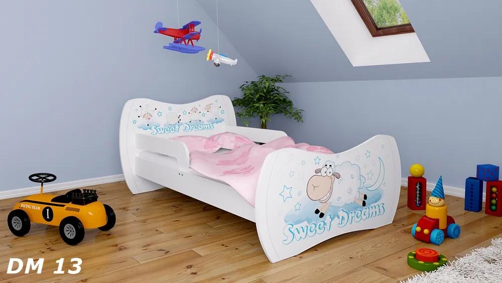 Dětská postel Dream vzor 13 180x90 cm