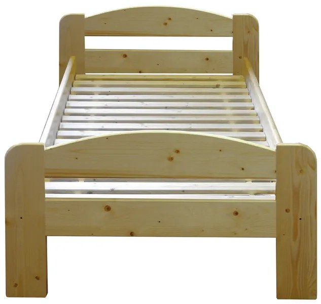 postel, jednolůžko GaMi Bětka, 80x200 cm, buk
