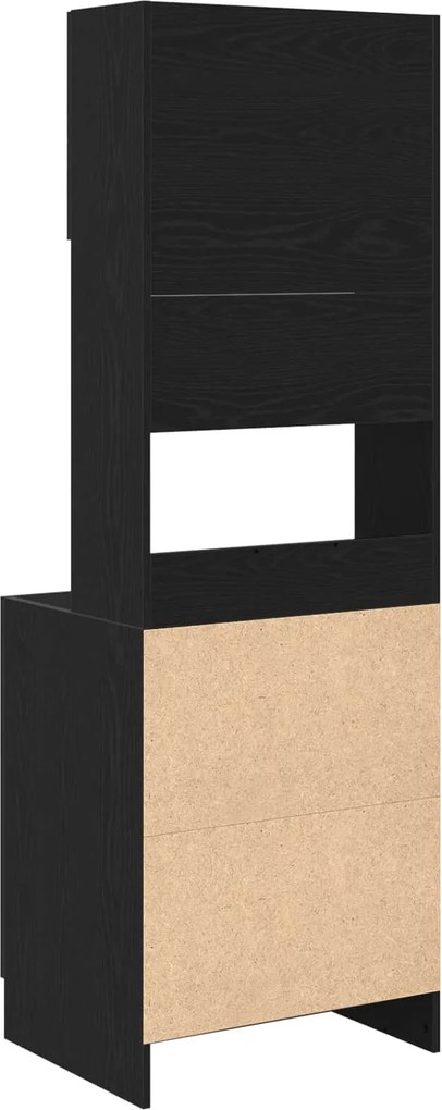 Kuchyňský bufet Černý dub 60 x 50 x 180 cm 3365557
