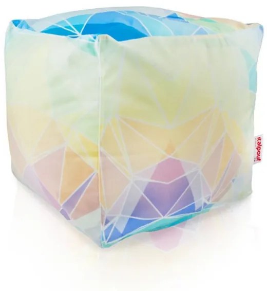 Taburetka Cubo Abstract Pastel