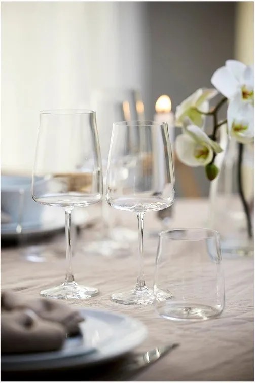 Skleničky v sadě 4 ks na víno 540 ml Zero – Lyngby Glas