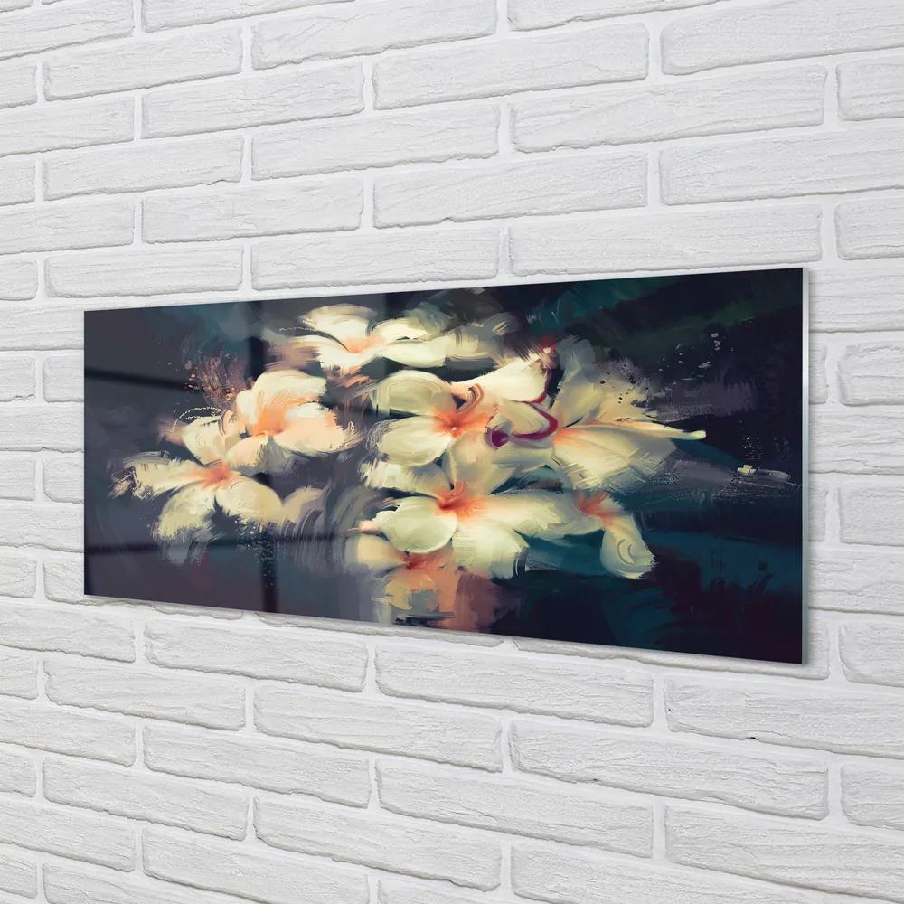 akrylový obraz Obraz květin 120x60 cm