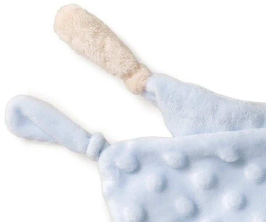 Interbaby Plyšový medvídek měkký modrý