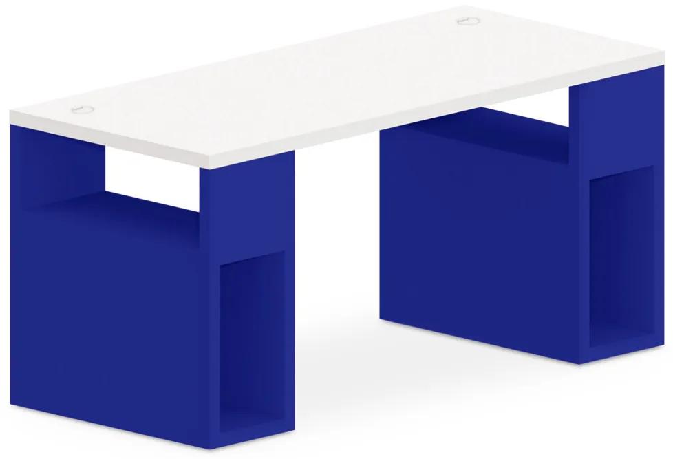 Artspect DS304-B-1607 - Stůl s úložnými podnožemi 160x70cm - Royal Blue
