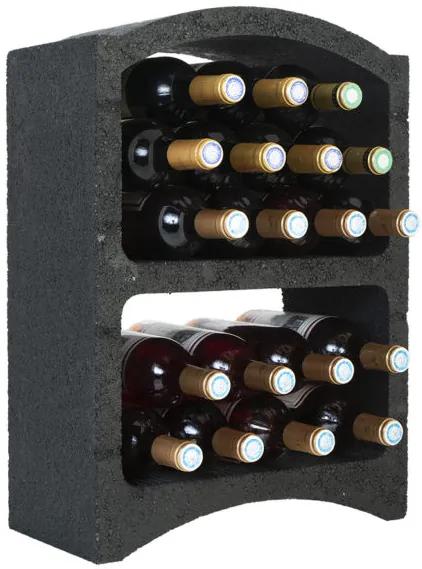 12 x Regál na víno Bloc Cellier - Standard břidlicový