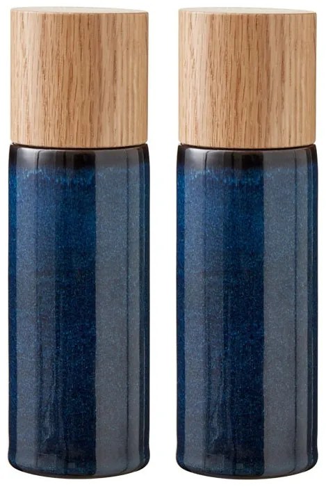 Bitz Sada 2 mlýnků na sůl a pepř 17cm Blue